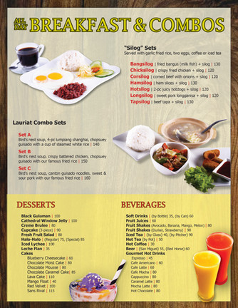 Beverages | Menu | New Davao Famous Restaurant