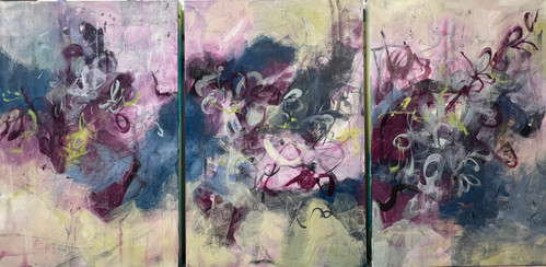 Garden Triptych | Lisa Libretto Art