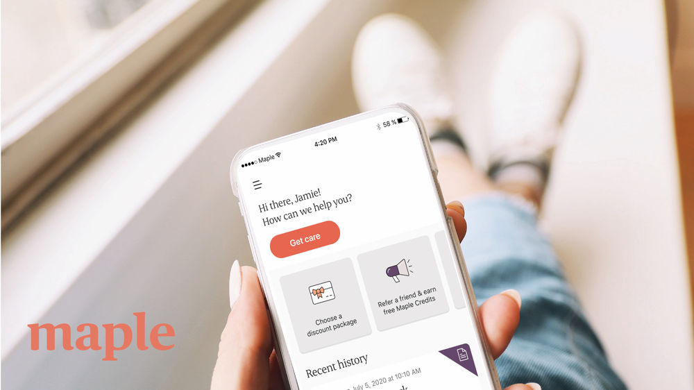 Elite's Telemedicine connected by Maple.