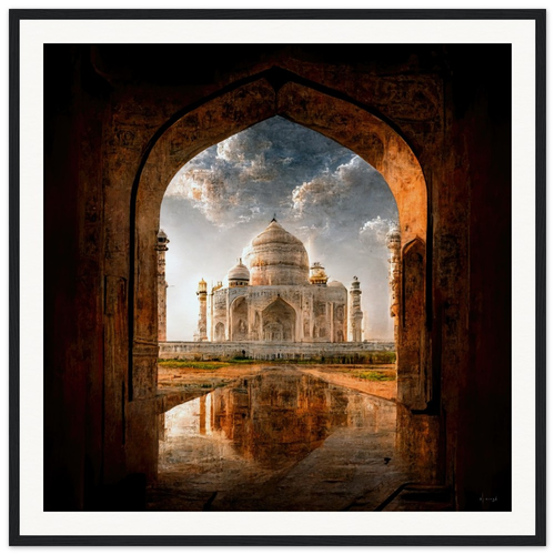 Taj Mahal Gate | Indian Art
