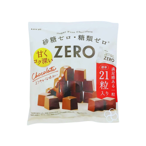 Lotte Zero Sugar Free Chocolate (84g) | Haus Du Le Chic