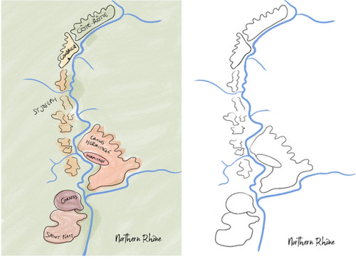 Wine Study Maps for Colouring In | Vignette Wine