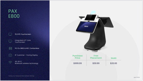 PAX E800 | Pro Commerce