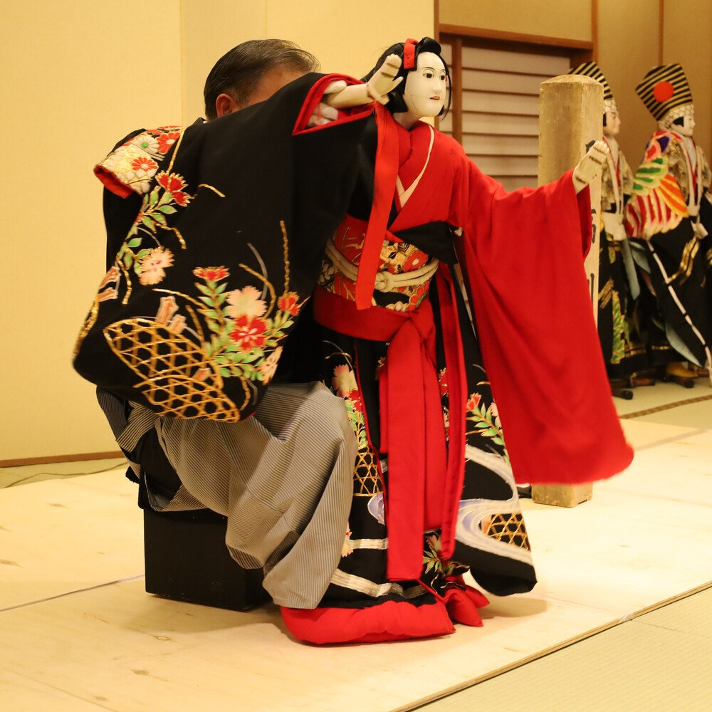 Moved by the Event of Hachioji Kuruma Ningyo and Geisha at Kagurazaka ...