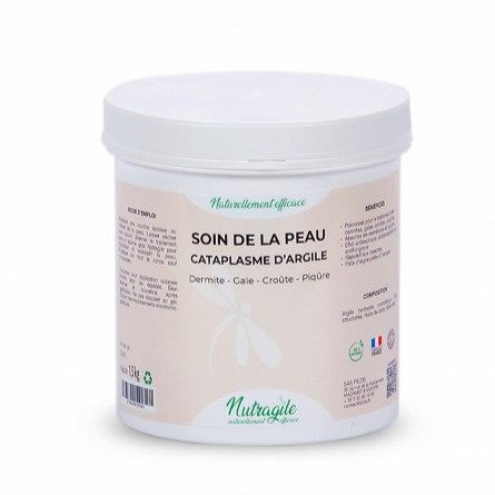 Cataplasme Argile Soin de la Peau - Nutragile