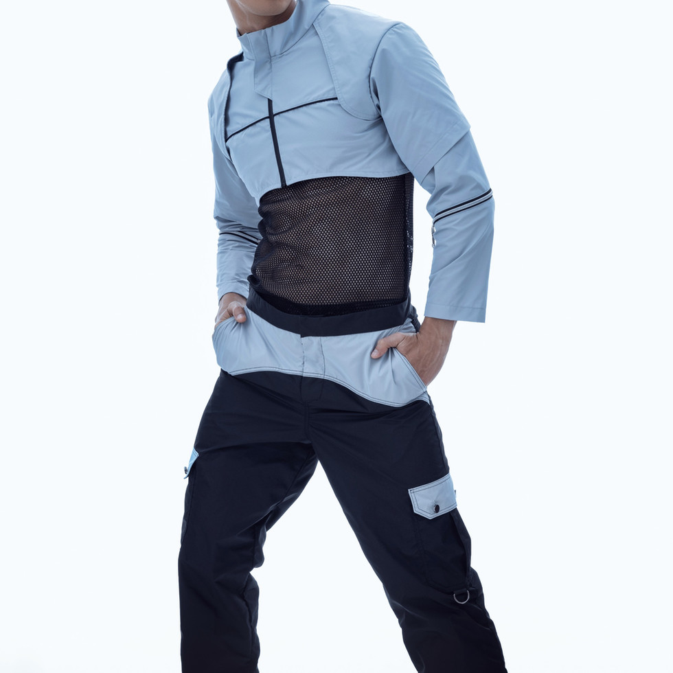 Eco Cropped Jacket♻ | Clean clothes only