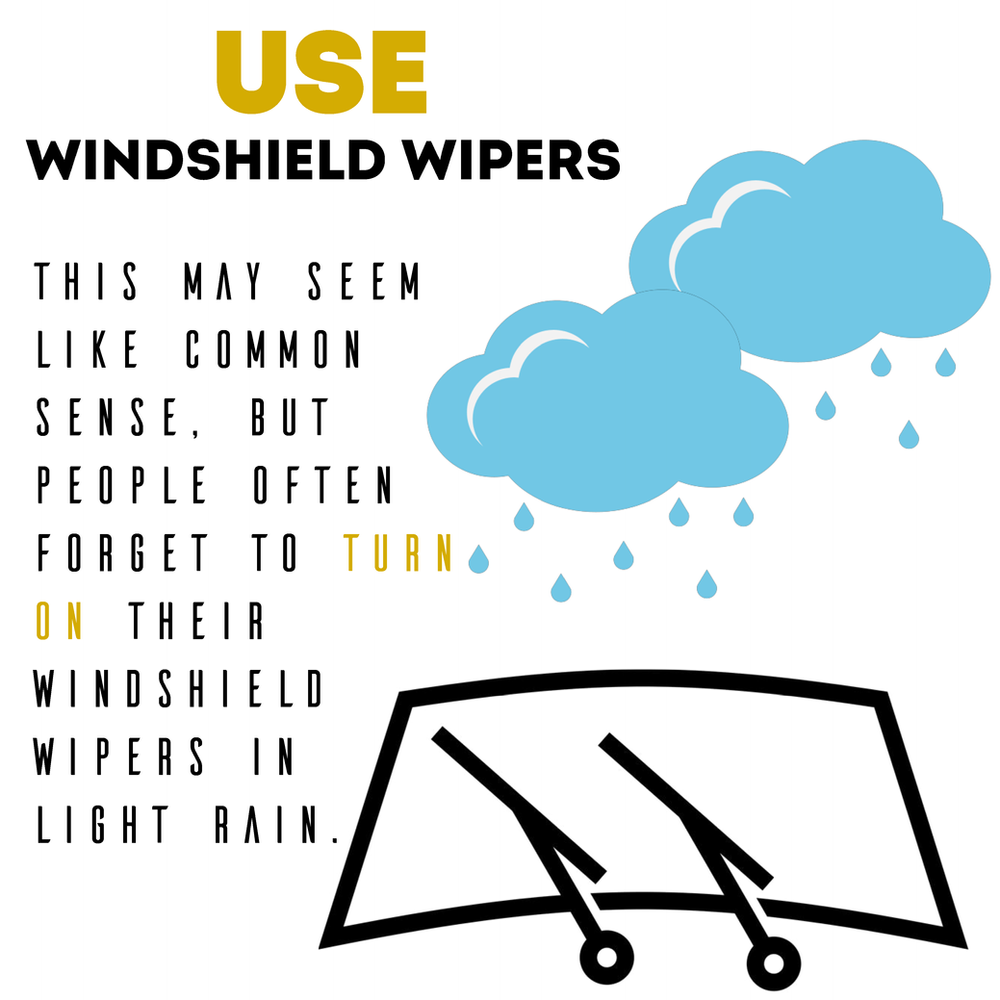 Safety Awareness Tips for Driving Safely in the Rain