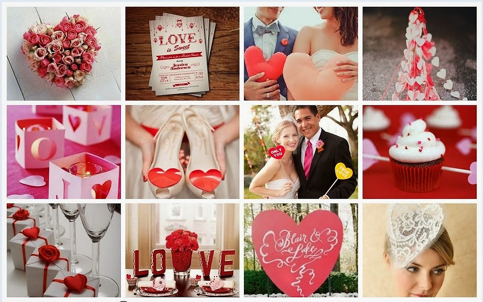 Love Themed Wedding Ideas