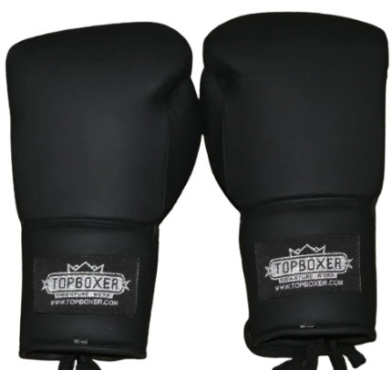 TopBoxer Alien Boxing Gloves - Matte Black | Brawla