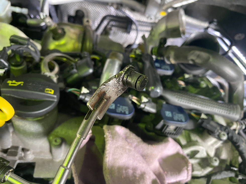 フォルクスワーゲン ポロGT エンジンチェックランプ点灯