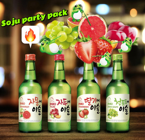 Soju Party Pack (Jinro) | Asia Goods Store
