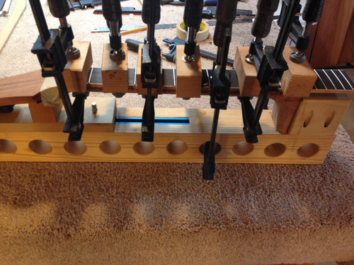 Fret Board Gluing Jig | Spencer Acoustics