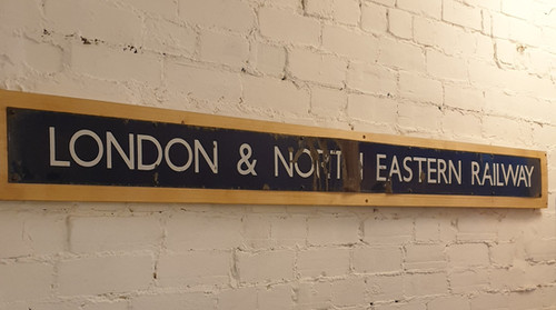 LNER Original enamel Railway sign | Website