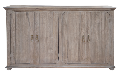 Alba - Console / TV Stand / Buffet - White Sea Finish