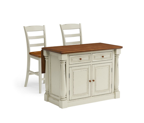 Monarch - Kitchen Island Set - Wood | Brett Interiors