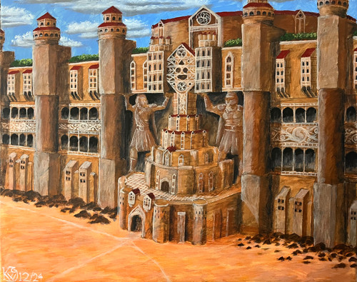 Walls of Rohara | Art Print | Graham Weldon Art