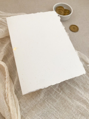 Notebook Gold speckled A5 | The Paper Makers