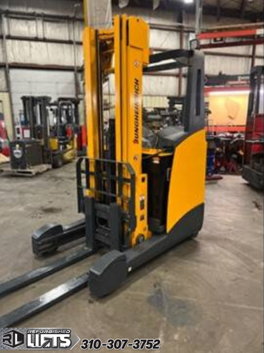 JUNGHEINRICH - STAND UP REACH TRUCK - ETM-216 | Refurbished Lifts