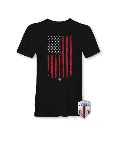 Tattered American Flag - USA Apparel - Patriotic Shirts for Men ...