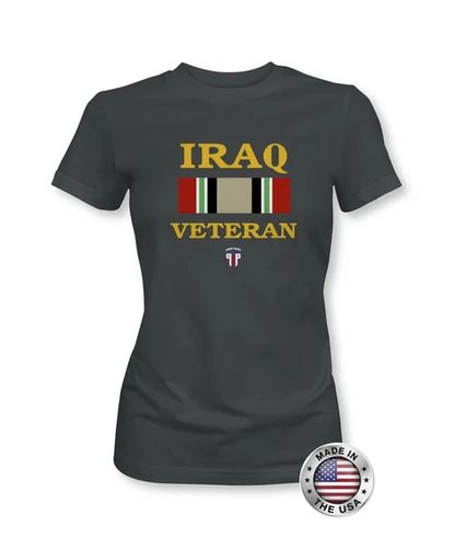 Iraq Campaign Veteran - Military Gear - Women's Patriotic Shirts ...