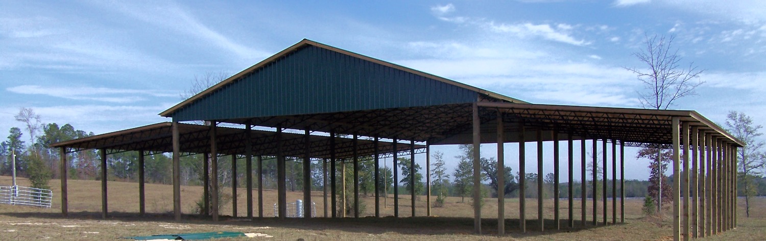 Photos | Pole Barn Kits Florida | Metal Trusses | Backwood Buildings