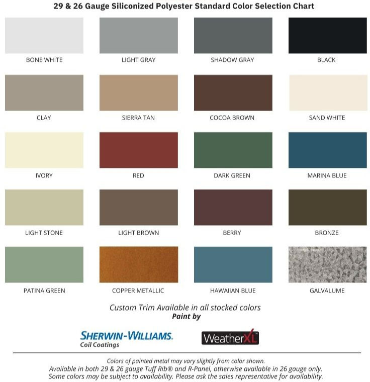 Our Materials | Order Pole Barn Kits | Florida