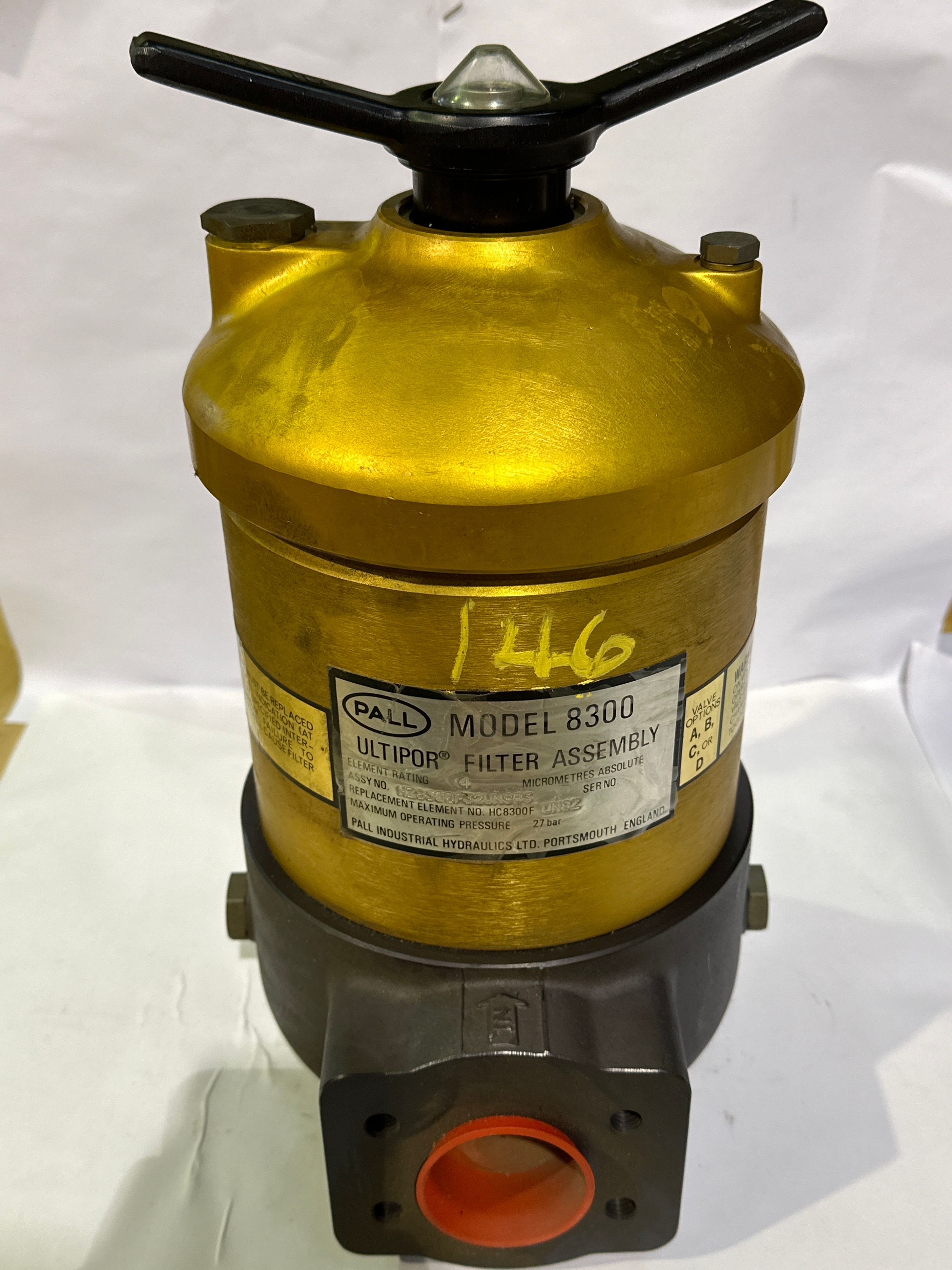 Pall Ultipor Model 8300 Filter Assy