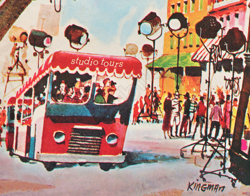 Universal Studios Tour - 1965 Vintage Advertising Poster | Posterzilla ...