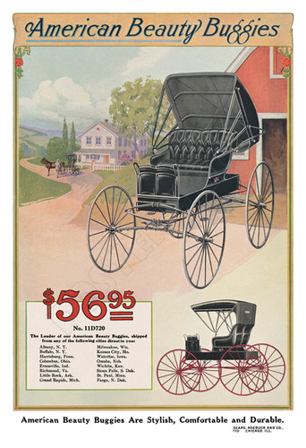 American Beauty Buggies - Sears, Roebuck & Co. Circa 1910 Vintage ...