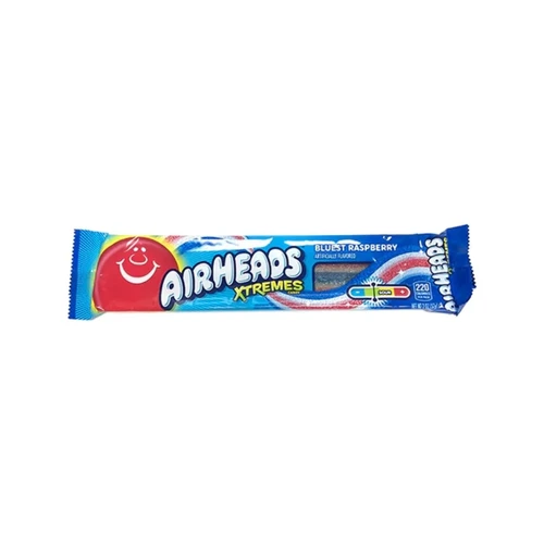 Airheads Extremes Sour Belts Blueberry | Snwy Candies