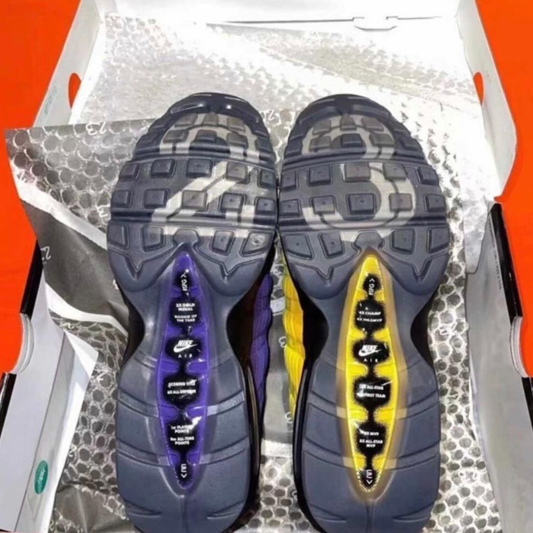 搶先預覽 LeBron James x Nike Air Max 95 “ Lakers