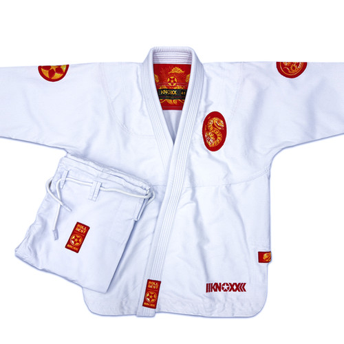 KNOXX Jiu Jitsu "The Snake" White Gi | knoxxgear