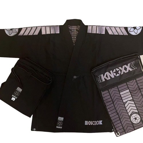 KNOXX Jiu Jitsu "Snake Eyes" Black Gi | knoxxgear
