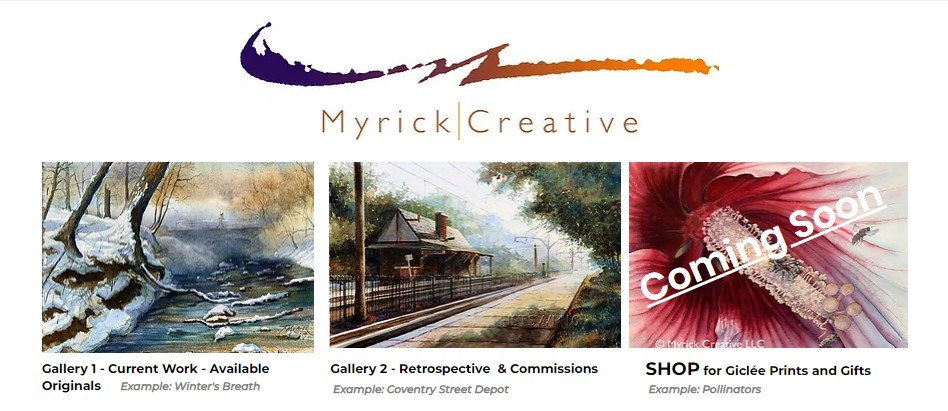 Watch for new online art store coming soon