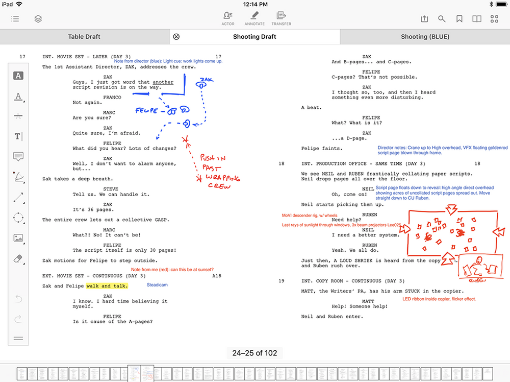 How to build a shot list