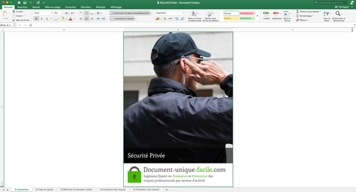 Document Unique Complet pour Sécurité Privée à Télécharger
