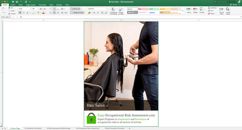 Complete Health and Safety Risk Assessment for Hair Salon to Download