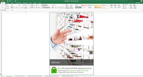 Complete Health and Safety Risk Assessment for Optician to Download