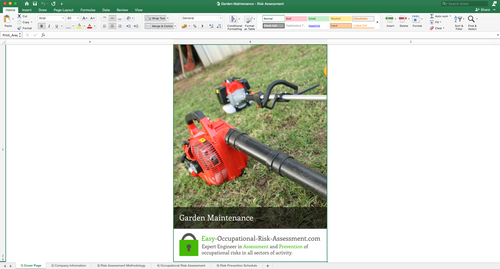 Complete Health and Safety Risk Assessment for Garden Maintenance to ...