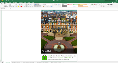 Complete Health and Safety Risk Assessment for Town Hall to Download