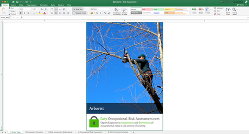 Complete Health and Safety Risk Assessment for Arborist to Download