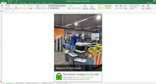 Document Unique Complet pour Magasin de Destockage à Télécharger