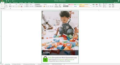 Complete Health and Safety Risk Assessment for Nursery to Download