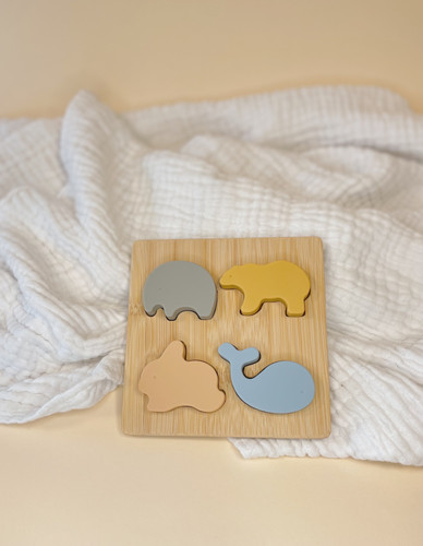 Animal Shapes Sensory Puzzle | Frankie Likes