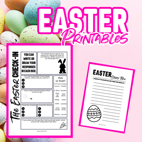 Easter Printable Activities | Beyond the Math