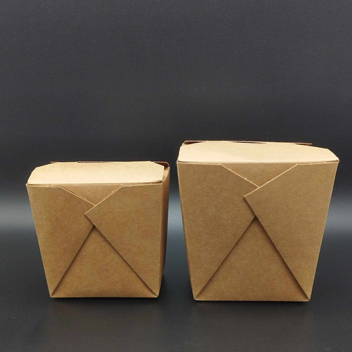 Square Kraft Noodle Box | GagMax Packaging