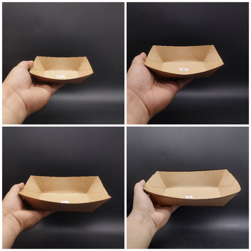 Kraft Paper Boat Tray | GagMax Packaging