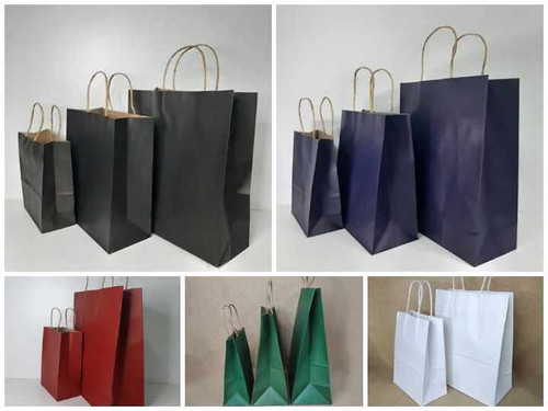 120gsm Colored Matte Paper Bag | GagMax Packaging