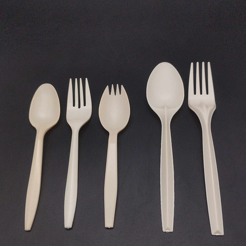 Cornstarch Cutlery Spoon Fork Spork | GagMax Packaging