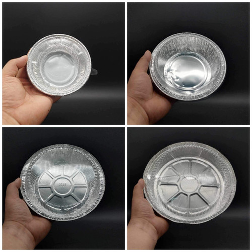 Round Aluminum Tray w/ Clear Plastic Lid | GagMax Packaging